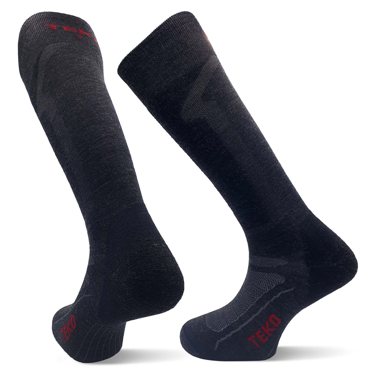 TEKO eco SKI 1.0 MERINO WOOL SKI PRO SOCKS with Strategic Light Cushio