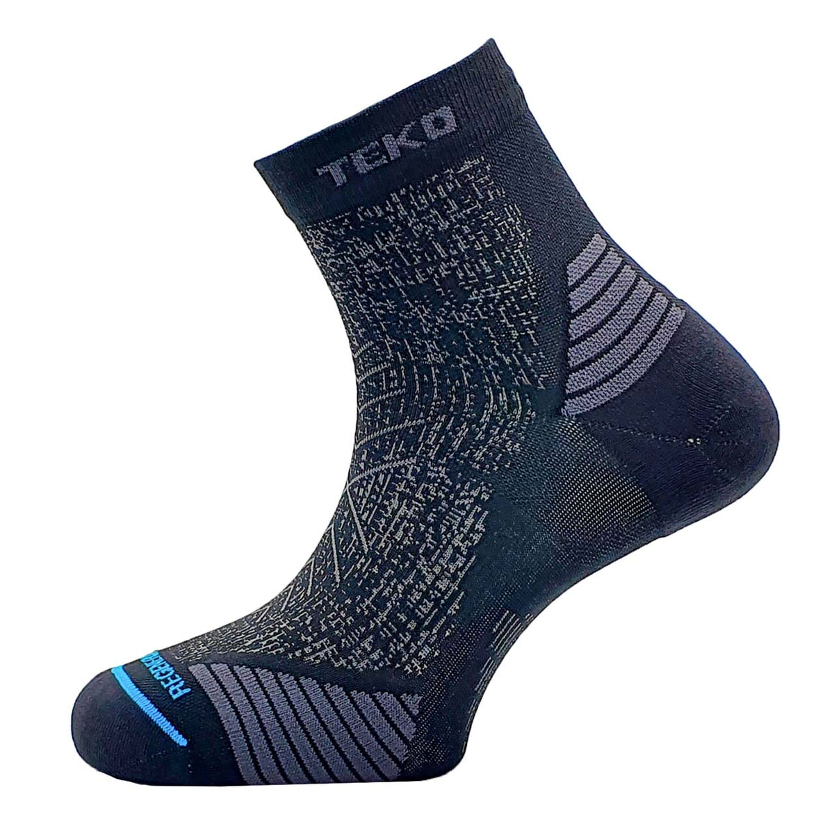 Teko ecoRUN Mini Crew Light Half Cushion 2.0 Running Socks - Unisex ...